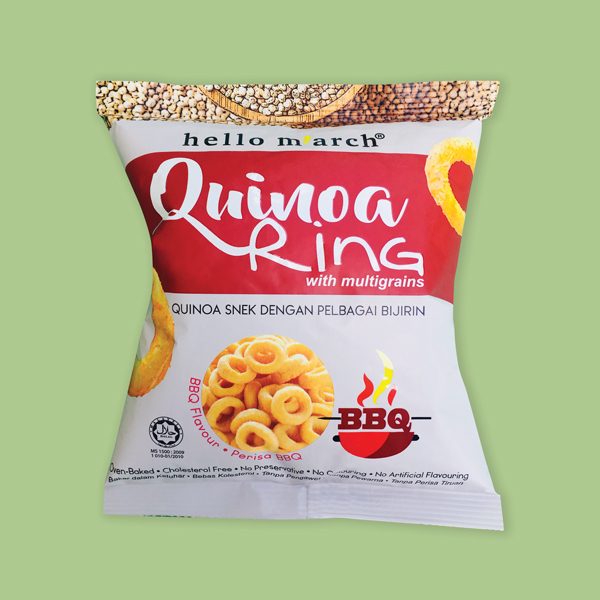 Quinoa Ring – BBQ (30g) | Hello M'arch