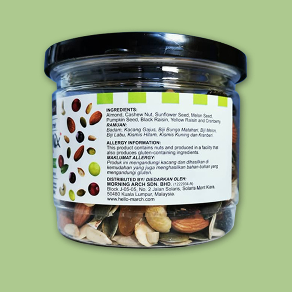 Hello M'arch Super Gourmet Trail Mix (150g) | Hello M'arch